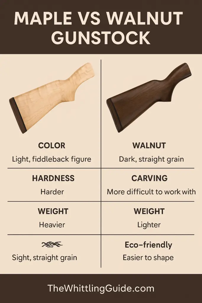 Maple Vs Walnut Gunstock: Choosing The Best Wood For Custom Rifle ...